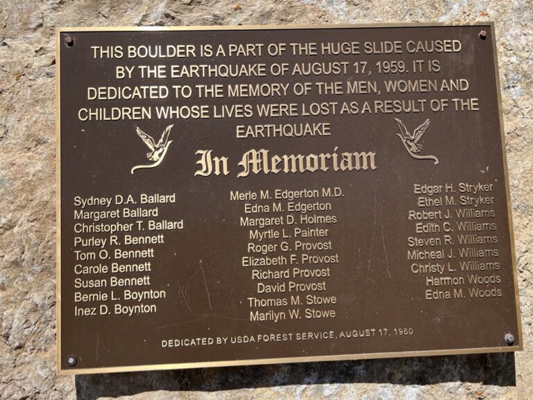 The Tragic Story of the 1959 Hebgen Earthquake in West Yellowstone - We ...