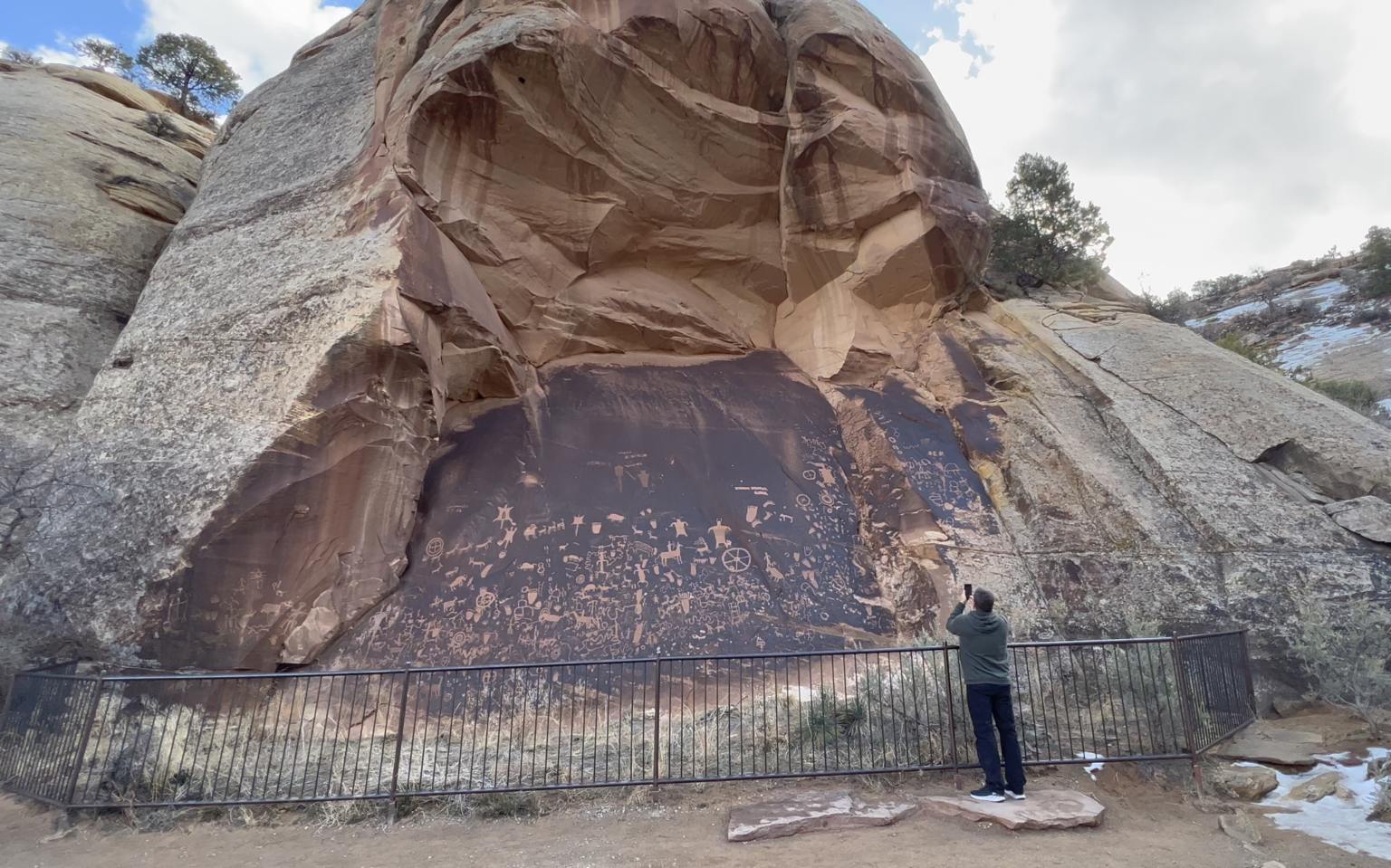 Newspaper Rock: Amazing Rock Art Panel in Utah - We're in the Rockies