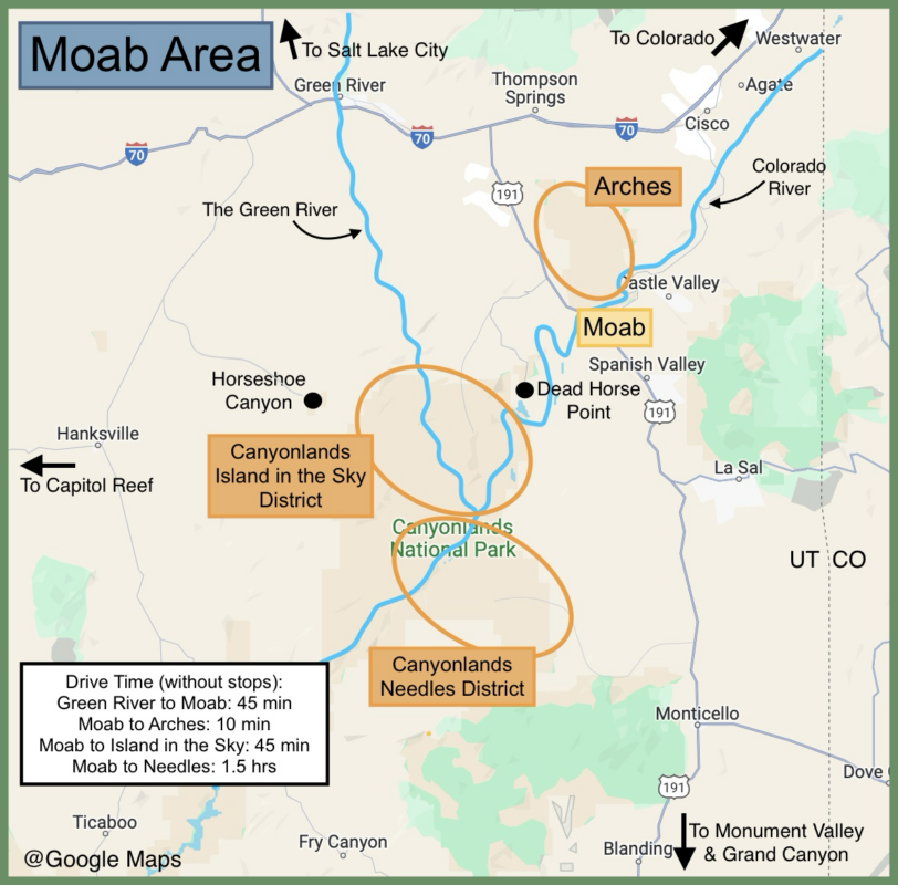 Perfect Itinerary for Arches, Canyonlands, and Moab (2-5 Days) - We're ...