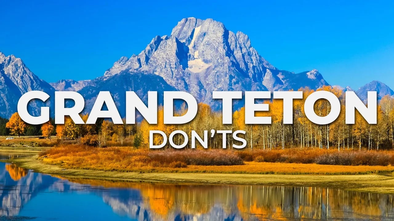 10 Don'ts of Visiting Grand Teton National Park! - We're in the Rockies