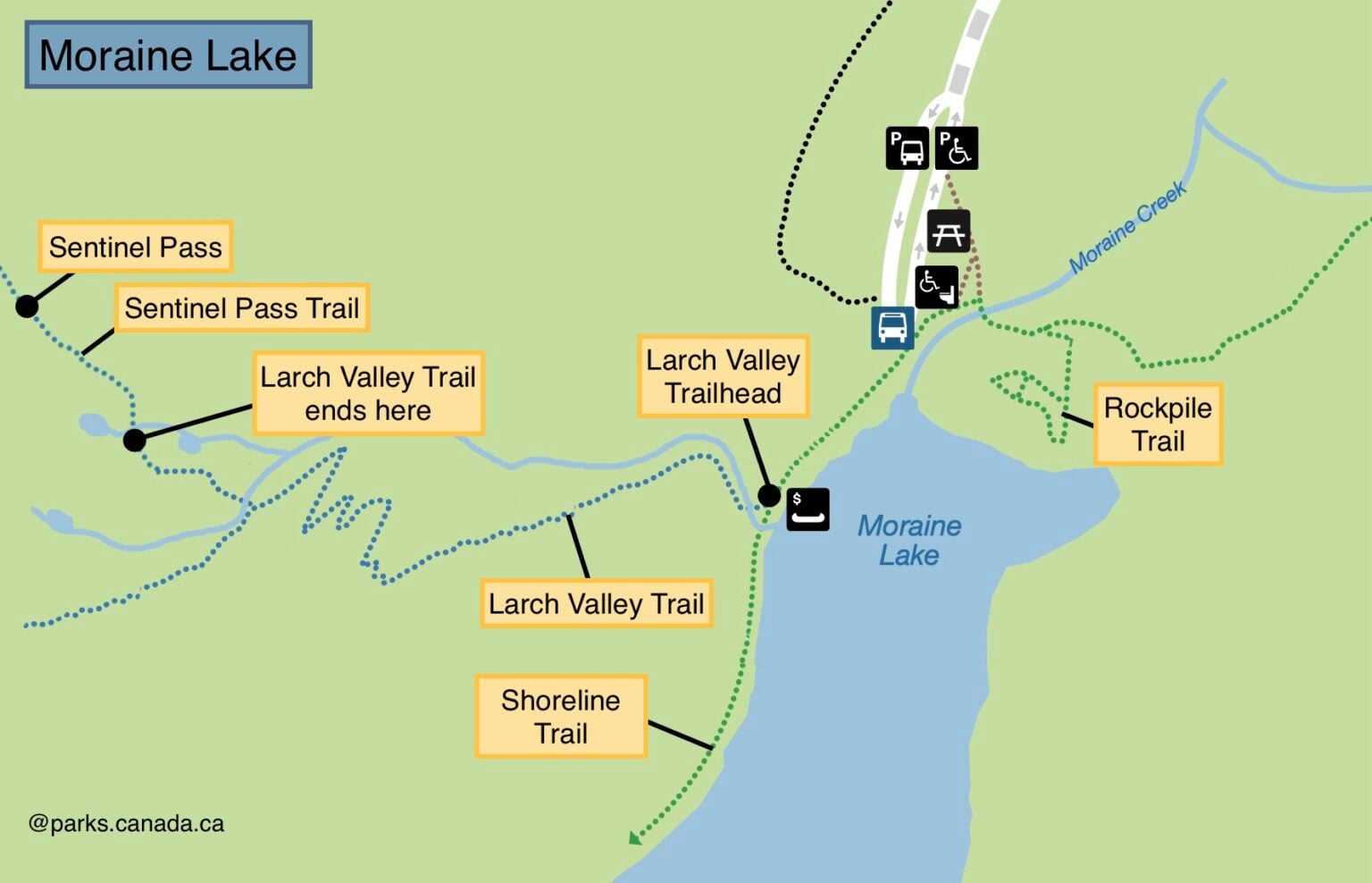 How Long You Need to Visit Moraine Lake