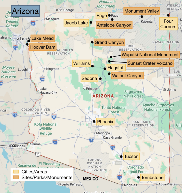 Arizona: The Grand Canyon State - We're in the Rockies